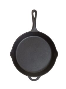 camp chef 10" seasoned cast iron skillet