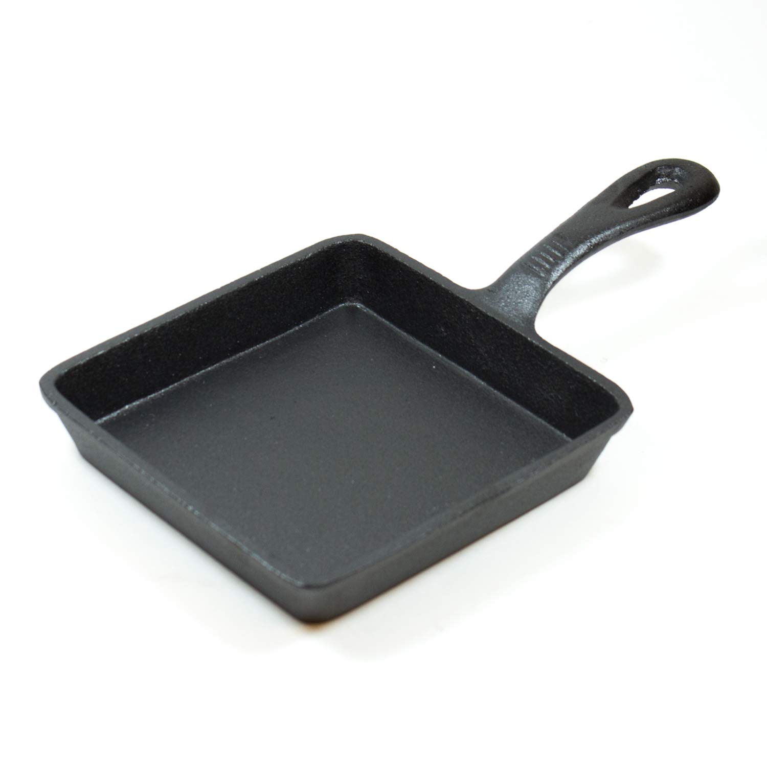 Old Mountain Cast Iron Pre Seasoned 5.75 Inch Square Skillet, Set of 6