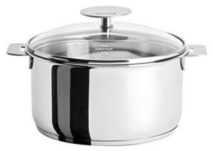 cristel mutine saucepan, 1.5 quart, silver