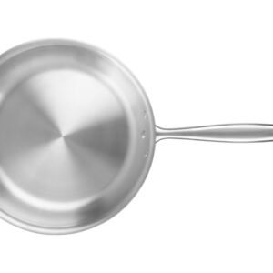 WINCO Tri-Ply Frying Pan, Silver