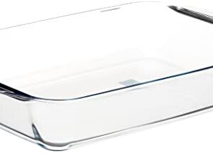 Pyrex Essentials Glass Rectangular Roaster high Resistance 40x27x7 cm