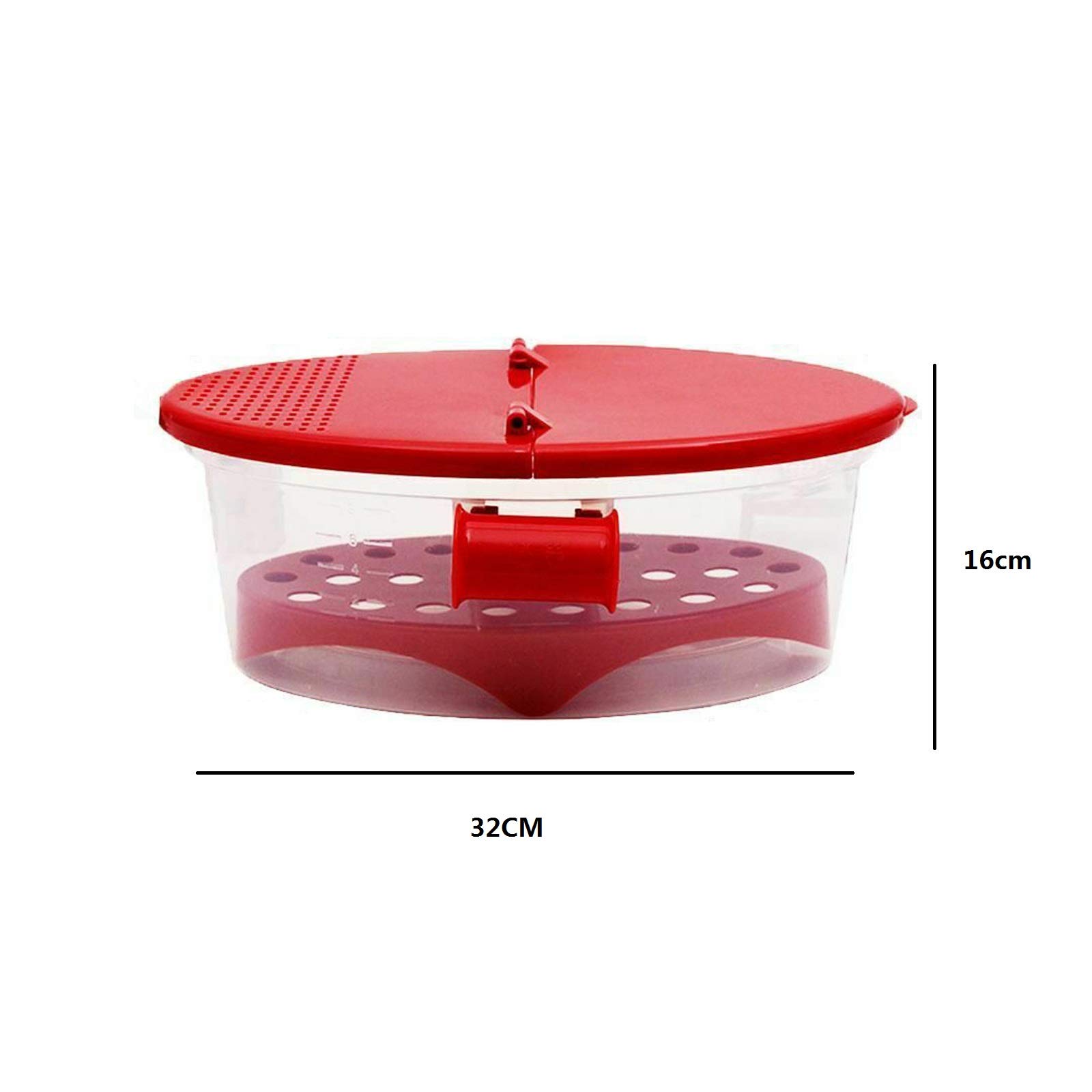 Microwave Pasta Boat,Microwave Pasta Cooker with Strainer,Rapid Pasta Cooker Not Sticking or Waiting for Boil