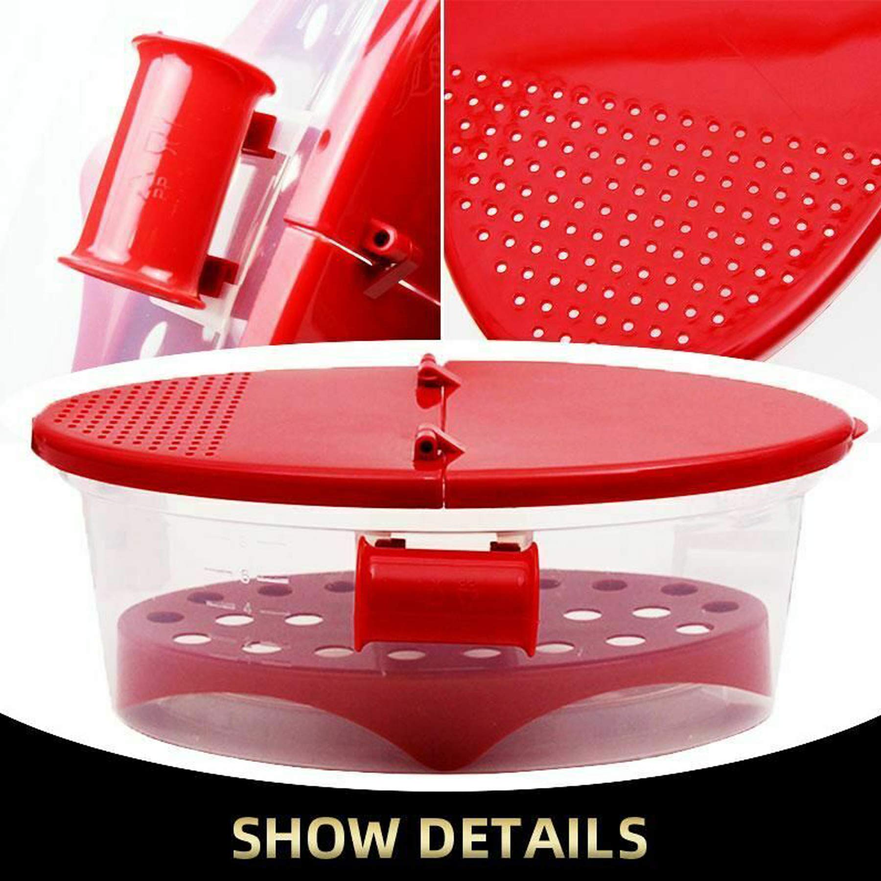 Microwave Pasta Boat,Microwave Pasta Cooker with Strainer,Rapid Pasta Cooker Not Sticking or Waiting for Boil