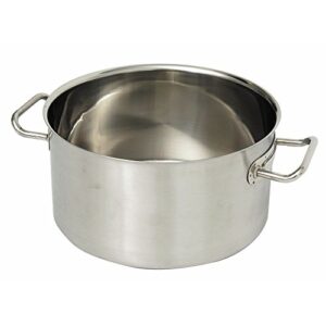 vollrath 47721 stock pot - 12 qt. intrigue stainless steel