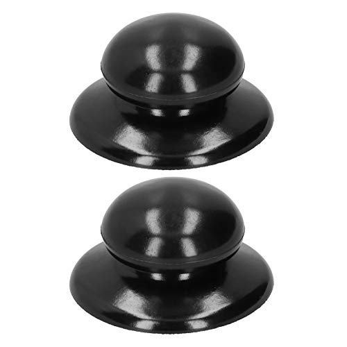 Pot Lid Knob ,2Pcs Pot Lid Knob with Screws Universal Pan Cover Handle Accessory for Kitchen Cookware