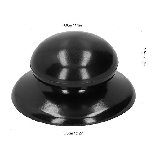 Pot Lid Knob ,2Pcs Pot Lid Knob with Screws Universal Pan Cover Handle Accessory for Kitchen Cookware