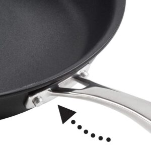 Trudeau Heroic Non-stick Frying Pan, 10-Inch, Black