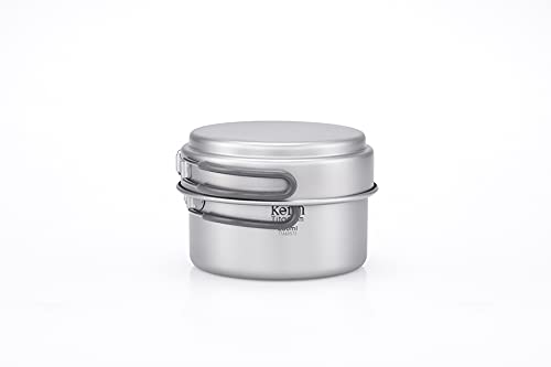 Keith Titanium Ti6012 2-Piece Pot and Pan Cook Set - 1200ml