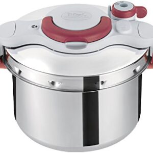 T-FAL Pressure Cooker ClipsoMinut Easy 6.0L (Ruby Red) P4620769【Japan Domestic Genuine Products】 【Ships from Japan】