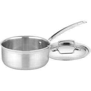 Cuisinart 1.5 Qt Saucepan W/Cover-Multiclad Pro Mcp1916 N