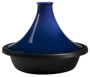 le creuset enameled cast-iron 2-quart moroccan tagine, cobalt