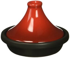 le creuset stoneware mini tagine, 3 1/2-ounce, cerise