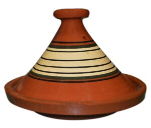 moroccan handmade safe cooking tagine glazed x-large 13 inches across traditional