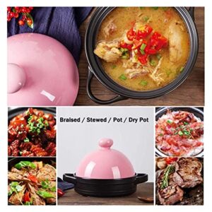 Heat-Resistant Moroccan Tagine Micro Pressure Ceramics Slow Cooker For Casserole Pot Medium To Extra Large Home Cookin 22.5.26