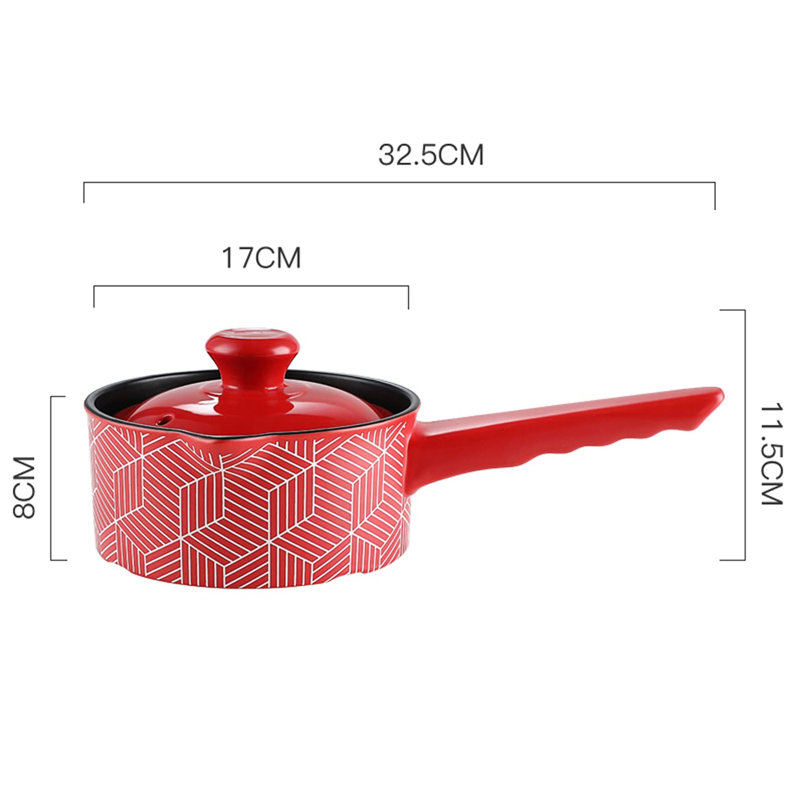 Moroccan Tagine, with Lid, Ceramic Slow Casserole Steamer Frying pan - Home Kitchen Cooking, for Different Cooking Styles,1l