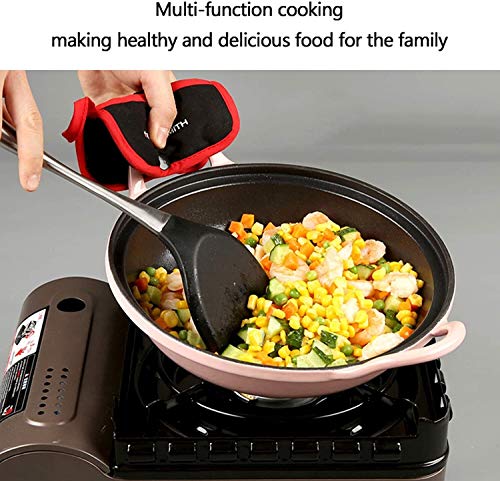 JINXIU Casserole 27Cm Lead Free Cooking Tagine, Tagine Pot Ceramic Casserole with Silicone Gloves, for Different Cooking Styles - Compatible with All Stoves