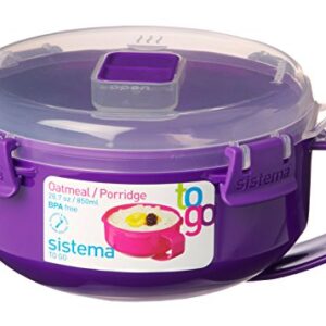 Sistema Microwave Breakfast Bowl, 850ml, Colors May Vary