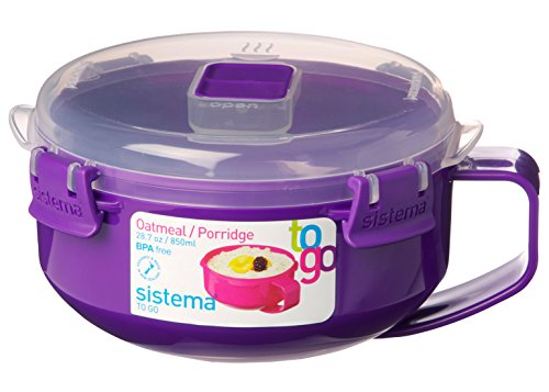 Sistema Microwave Breakfast Bowl, 850ml, Colors May Vary