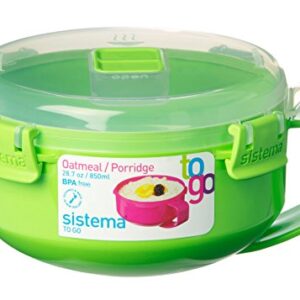 Sistema Microwave Breakfast Bowl, 850ml, Colors May Vary