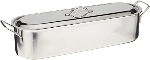 Norpro Stainless Steel Fish Poacher, 18in x 4.5in, As Shown