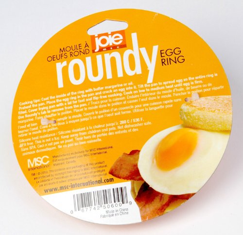 MSC International Jo!e Roundy Egg Ring Forms, 2-Pack