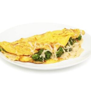 Microwave Omelet Maker + Egg Poacher All In One Dish On The Go Quick N Easy Breakfast BPA Free Plastic, Red