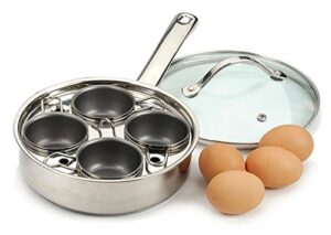 rsvp international 4 egg poacher set, 1 each