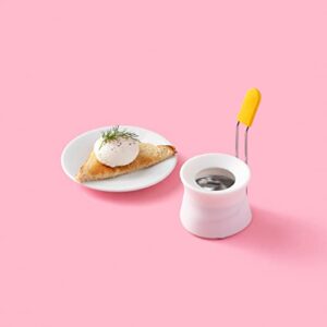 Chef'n Swirl'n Perfect Egg Poacher, One, White