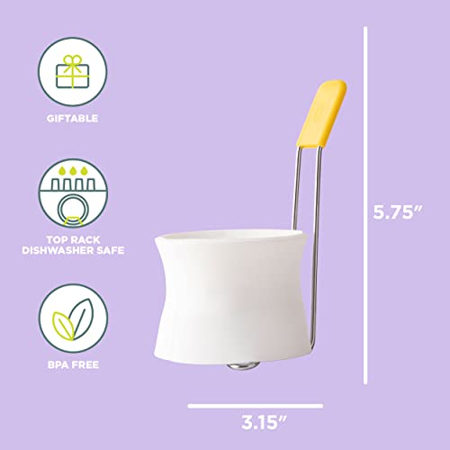 Chef'n Swirl'n Perfect Egg Poacher, One, White