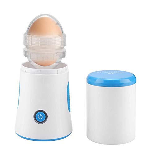 Maxmartt Egg Poacher,Electric Egg Shaker Scrambler in Shell Eggs Maker Mix DIY Cooking Tools 100-240V US Plug(Blue)