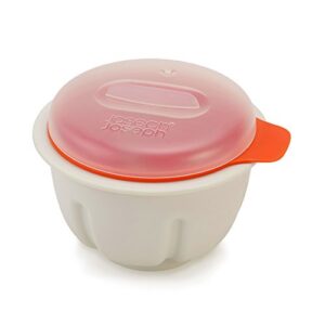 joseph joseph m-cuisine microwave egg poacher, orange