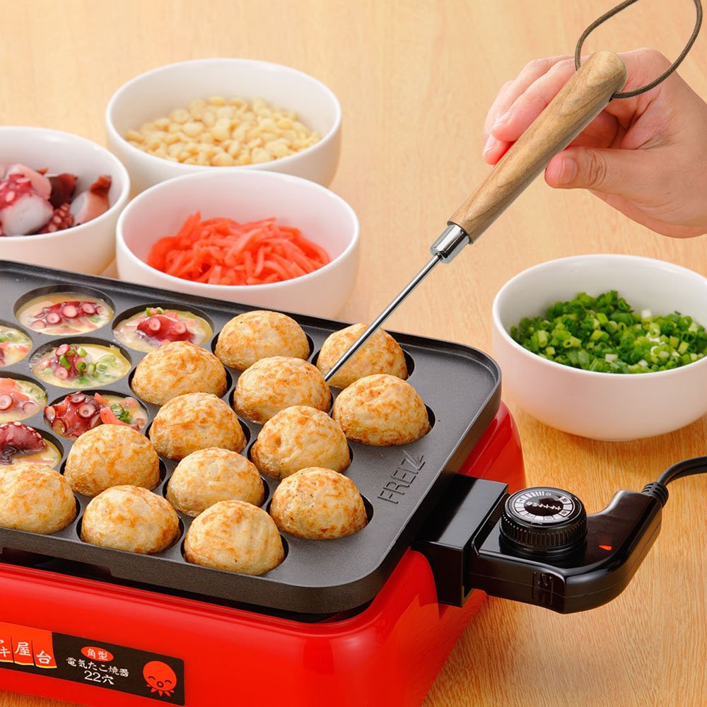 Wahei Freiz AD-547 Cookware, Takoyaki Pick, Ajido, Stainless Steel, Made in Japan