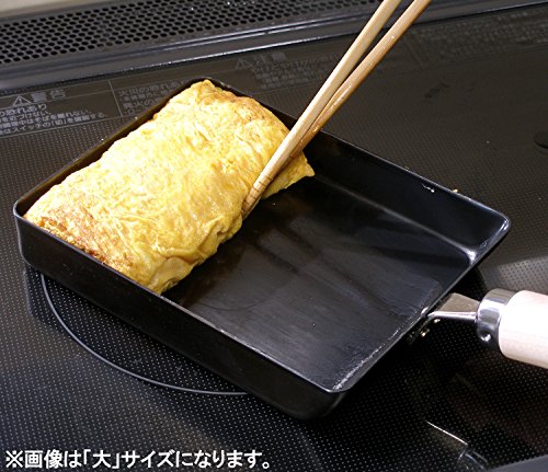 リバーライト(Riverlight) River Light Egg Grill, Iron Frying Pan, Kyoku, Japan, Small, Induction Compatible, Made in Japan