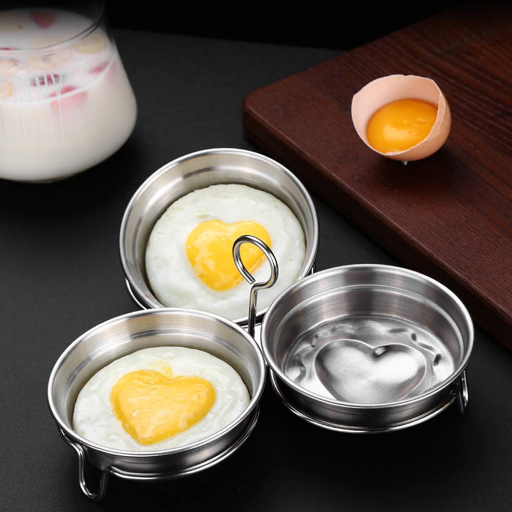 Durable Egg Poacher, Egg, High-Quality 304 Stainless Steel Cooker for Egg Home Kitchen