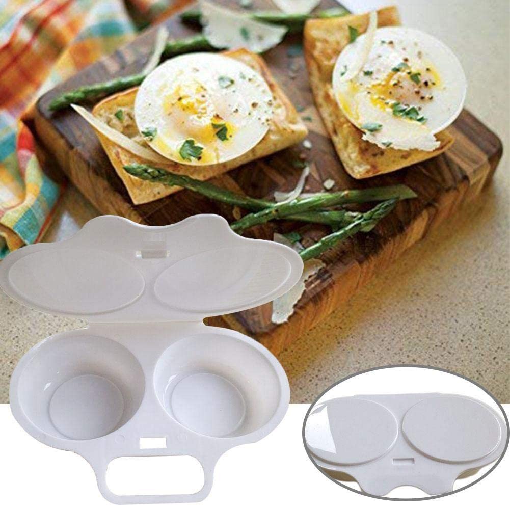 1Pc Microwave Egg Steamer Plastic Microwave Omelette Supplies Kitchen Egg Omelette Tools Convenient Mold L4B4