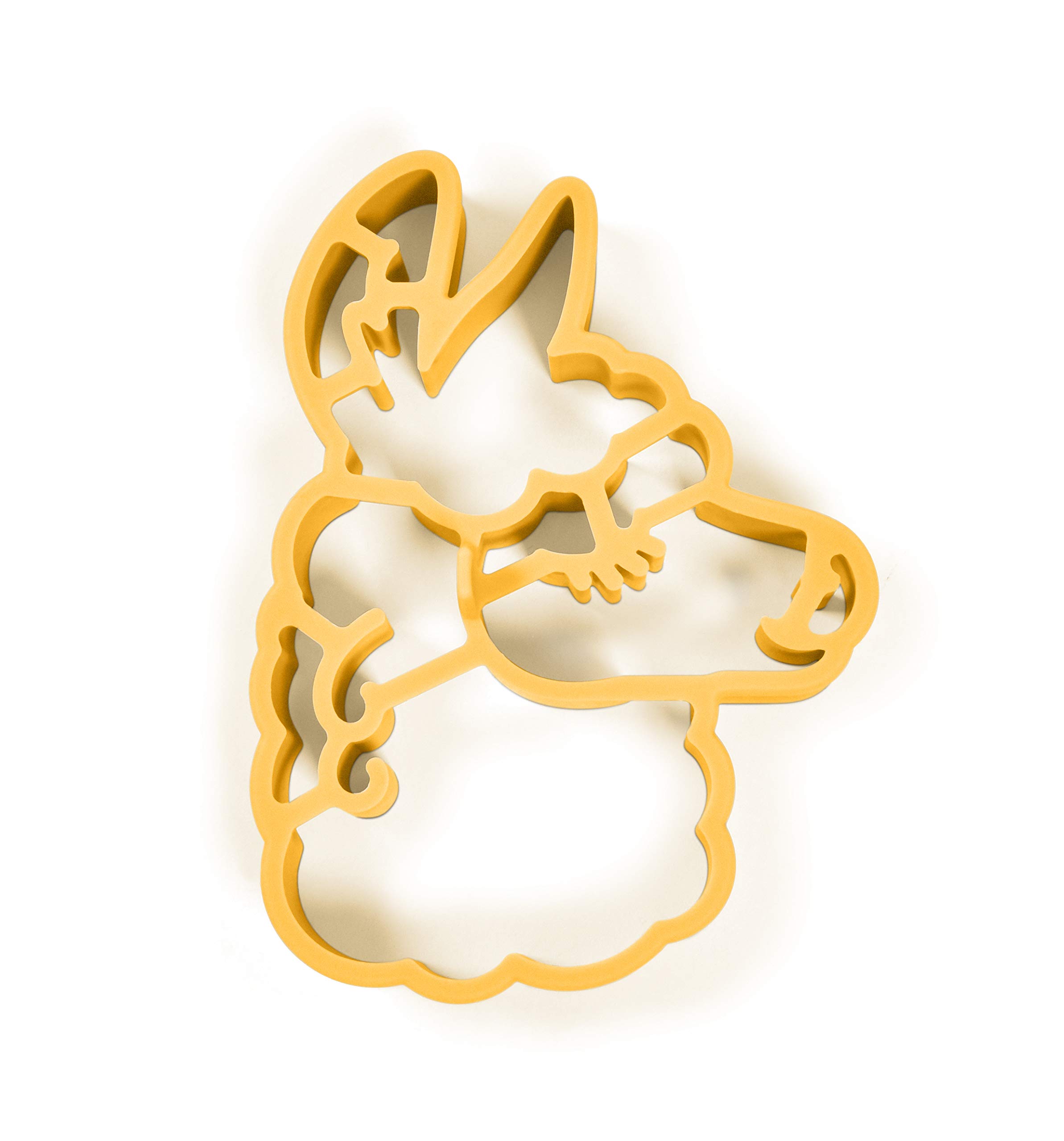 Genuine Fred Crack A Smile Breakfast Mold, Microwave and Dishwasher Safe, LLAMA