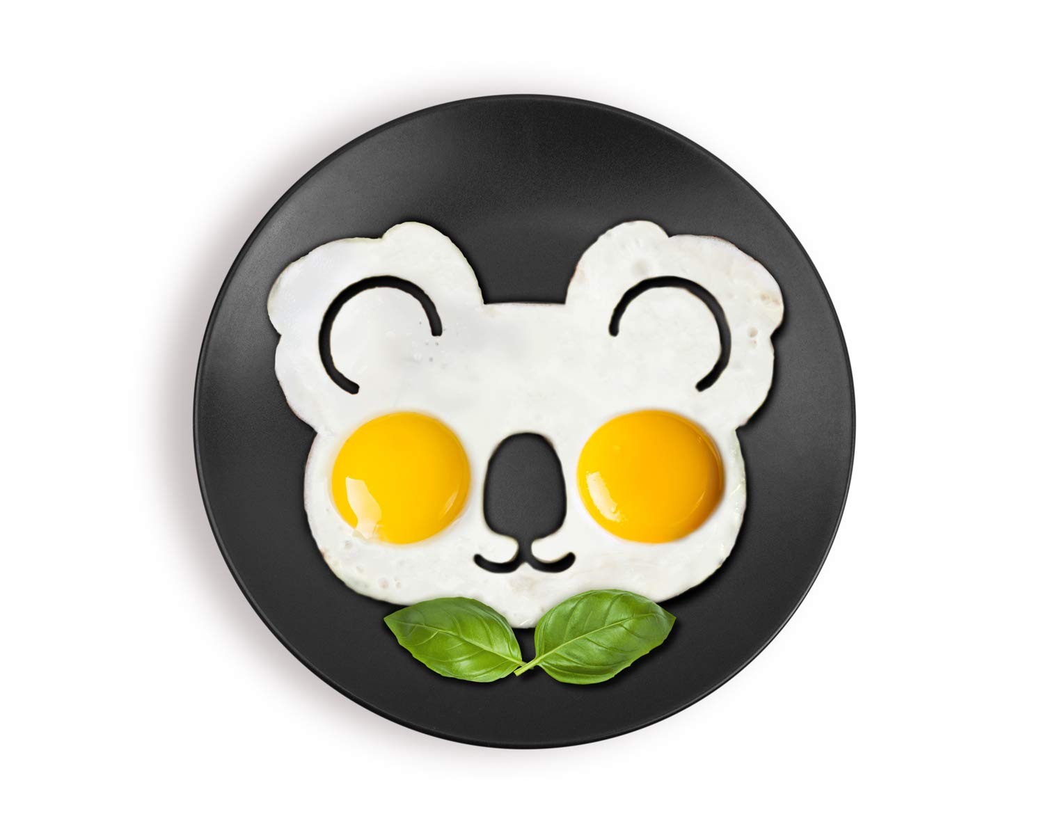 Genuine Fred Koala Funny Side Egg Mold, Durable Silicone can Withstand temperatures, from-20F to 450F