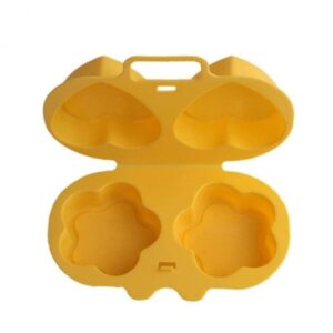 1pc microwave egg cooking molds flower heart shaped egg for muffin egg sandwich breakfast