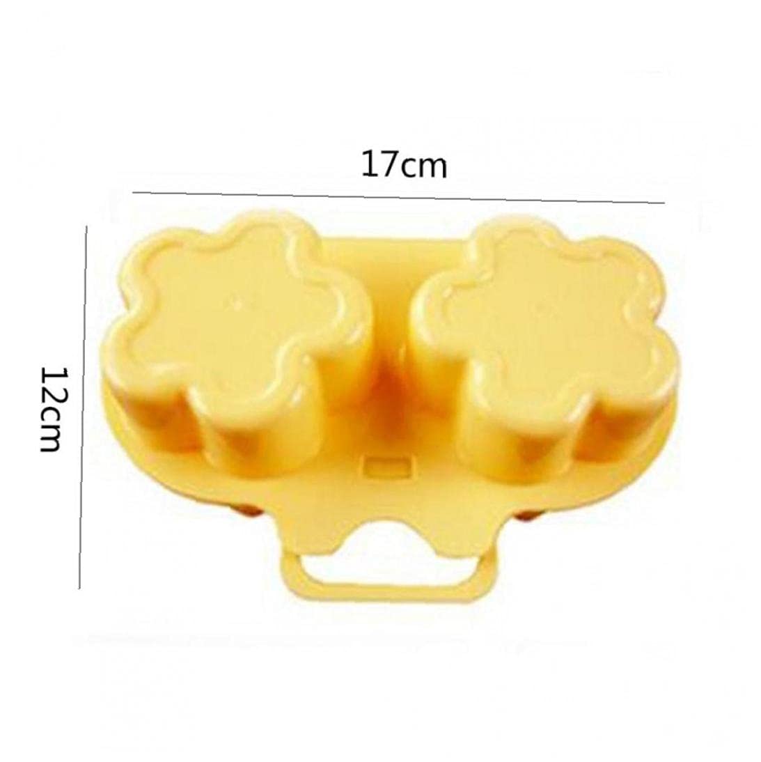 1pc Microwave Egg Cooking Molds Flower Heart Shaped Egg for Muffin Egg Sandwich Breakfast