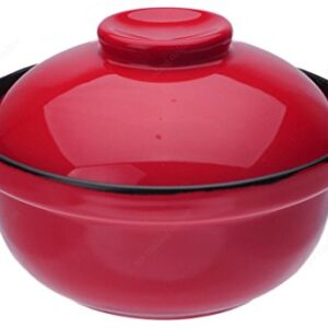 D x H Color 303072 Stew Pot (Made of ceramic), Small, 7.9 inches (20 cm), Red