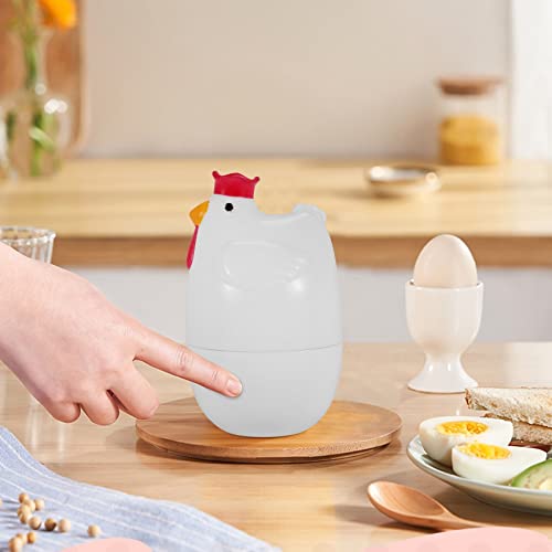 Bodacon Chick-shaped 1 boiled egg steamer steamer pestle microwave egg cooker cooking tools kitchen gadgets accessories tools