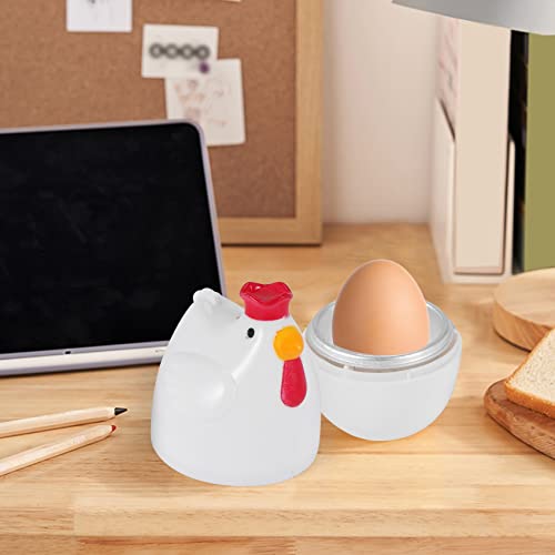 Bodacon Chick-shaped 1 boiled egg steamer steamer pestle microwave egg cooker cooking tools kitchen gadgets accessories tools