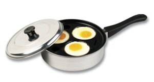 better houseware non-stick 3-cup egg poacher