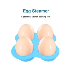 01 Egg Bite Mold, Silicone Egg Steamer, Four Holes Convenient for Home Pressure Cookers Kitchen Restaurant