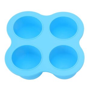 01 Egg Bite Mold, Silicone Egg Steamer, Four Holes Convenient for Home Pressure Cookers Kitchen Restaurant