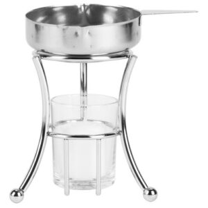 royal industries complete butter warmer, stainless steel