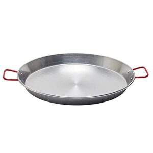 garcima 18-inch carbon steel paella pan, 46cm