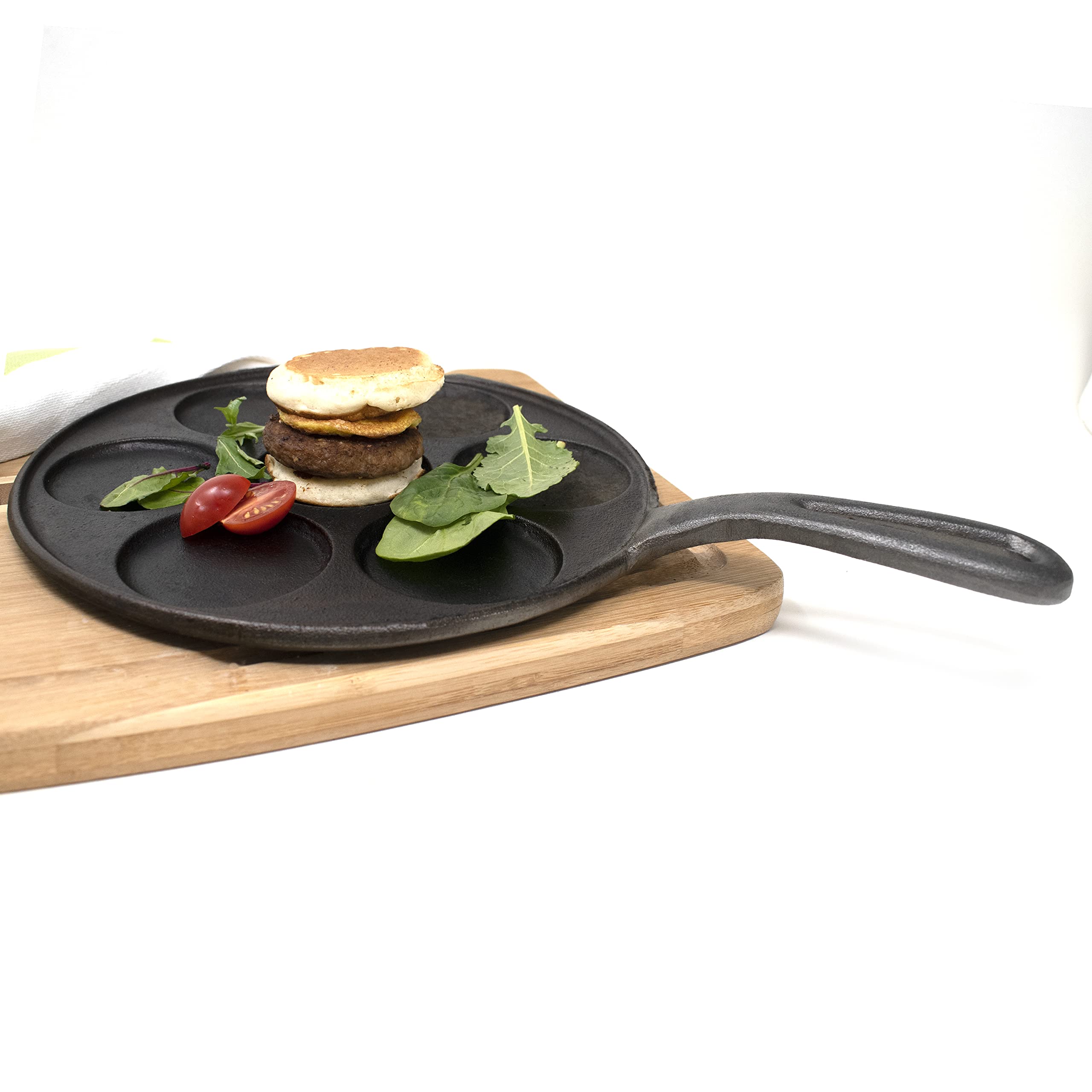 Norpro Cast Iron Plett Pan 3in/7.5cm