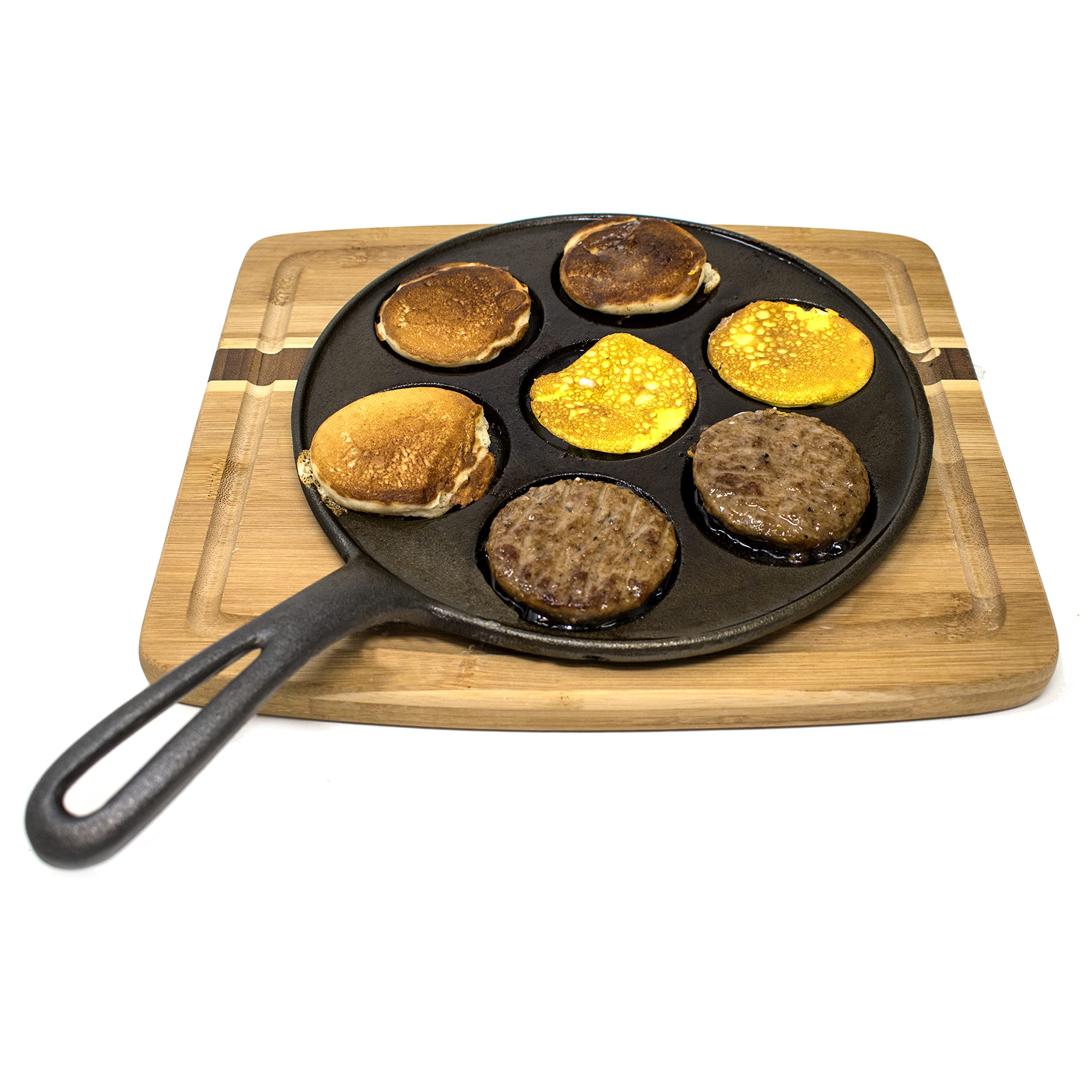 Norpro Cast Iron Plett Pan 3in/7.5cm