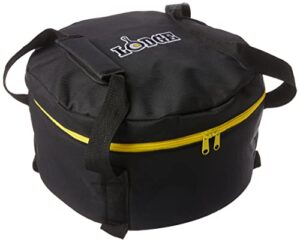 lodge bag camp dutch oven tote, 12 inch, black